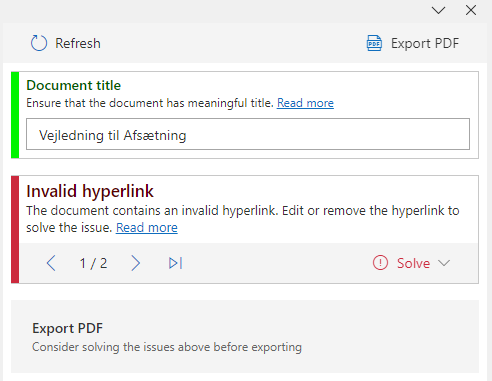 Invalid hyperlink (Word only) – Omnidocs