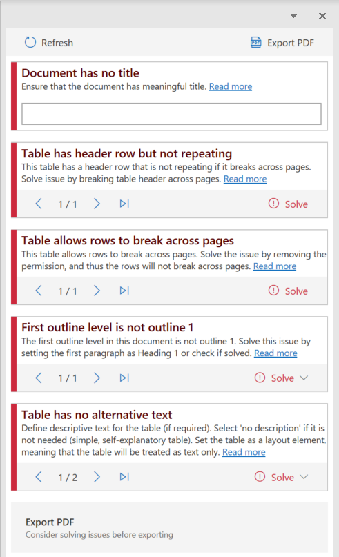 Introduction to Accessibility Assistant – Omnidocs